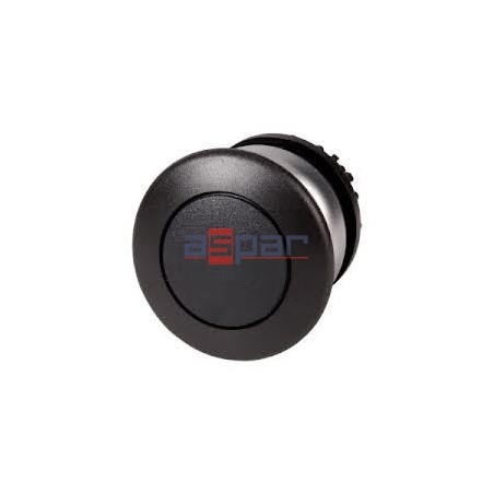 M22-DP-S, 216712, przycisk grzybkowy z samopowrotem, czarny, EATON, Moeller