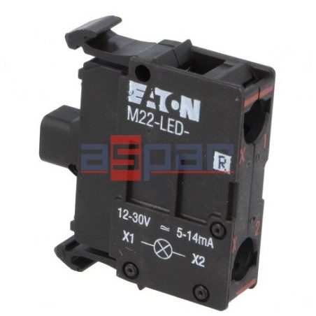 M22-LED-R, 216558, dioda LED, czerwona, EATON, Moeller