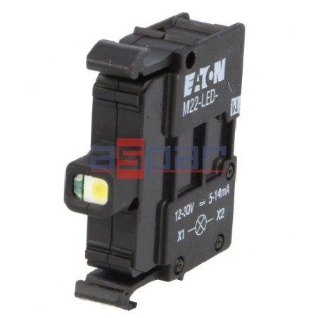 M22-LED-W, 216557, dioda LED, biała , EATON, Moeller