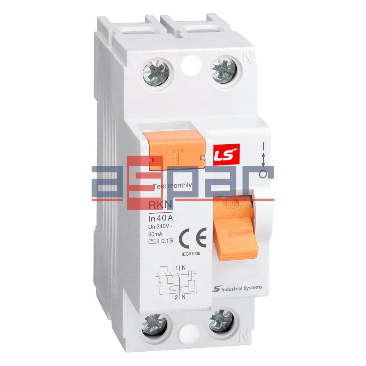 Wyłącznik różnicowo-prądowy, LSIS, Residual Current Circuit Breaker ...
