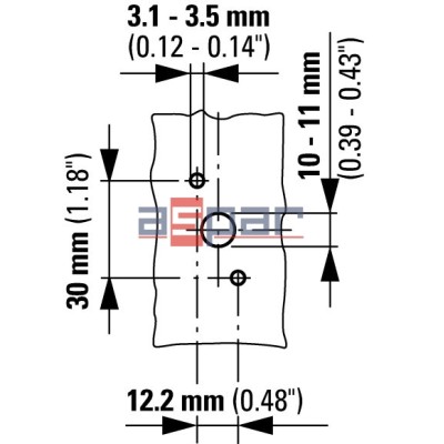 EATON P1-25/E-RT - rozłącznik do wzbudzania 3-fazowy, 0-1, 25A, 002388