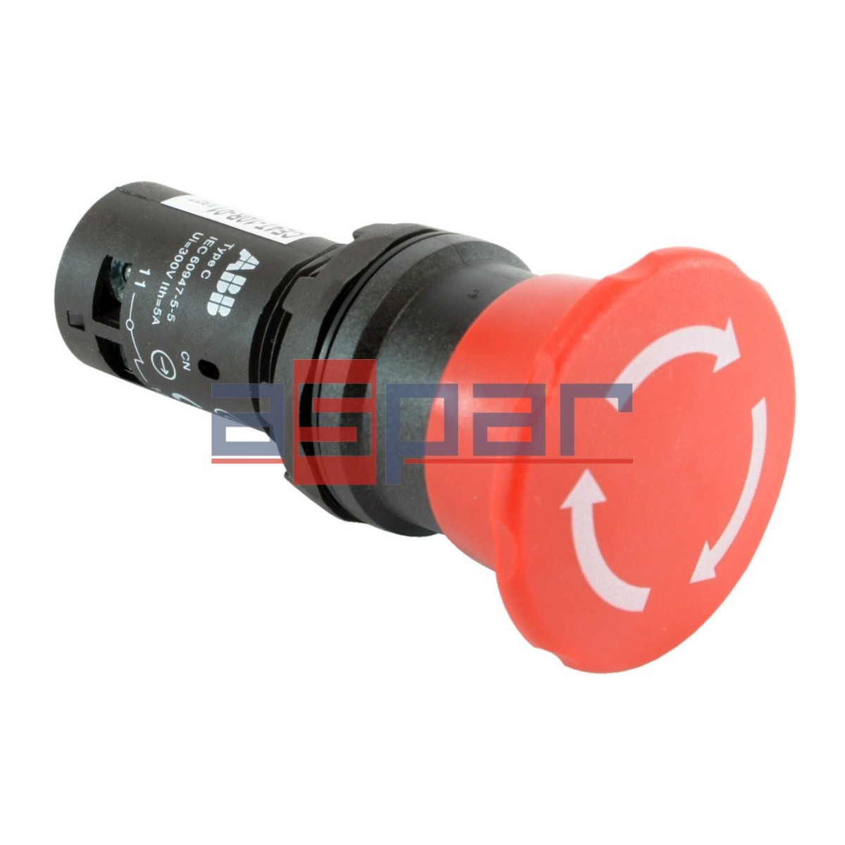 CE4T-10R-02, 1SFA619550R1051, ABB, przycisk bezpieczeństwa, wyłącznik ...